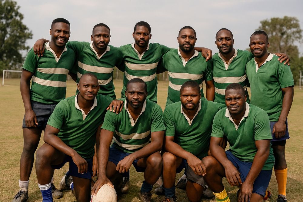 Team unity on rugby field. | Free Photo - rawpixel