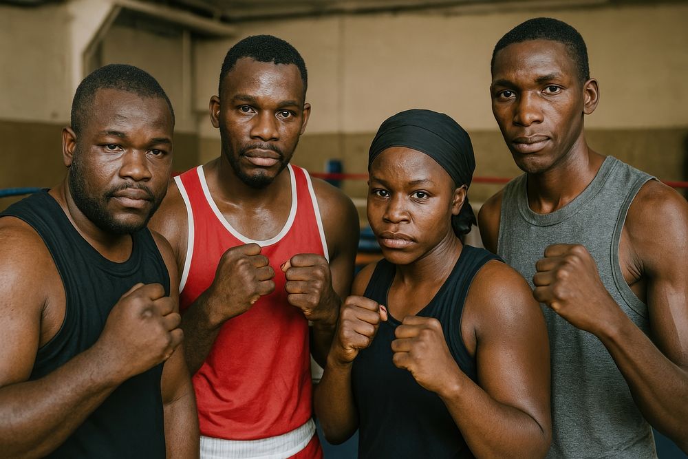 Determined boxers ready together | Free Photo - rawpixel