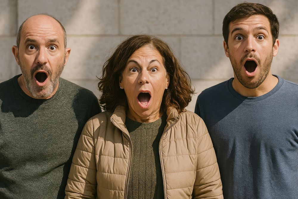 Surprised expressions capture attention | Free Photo - rawpixel