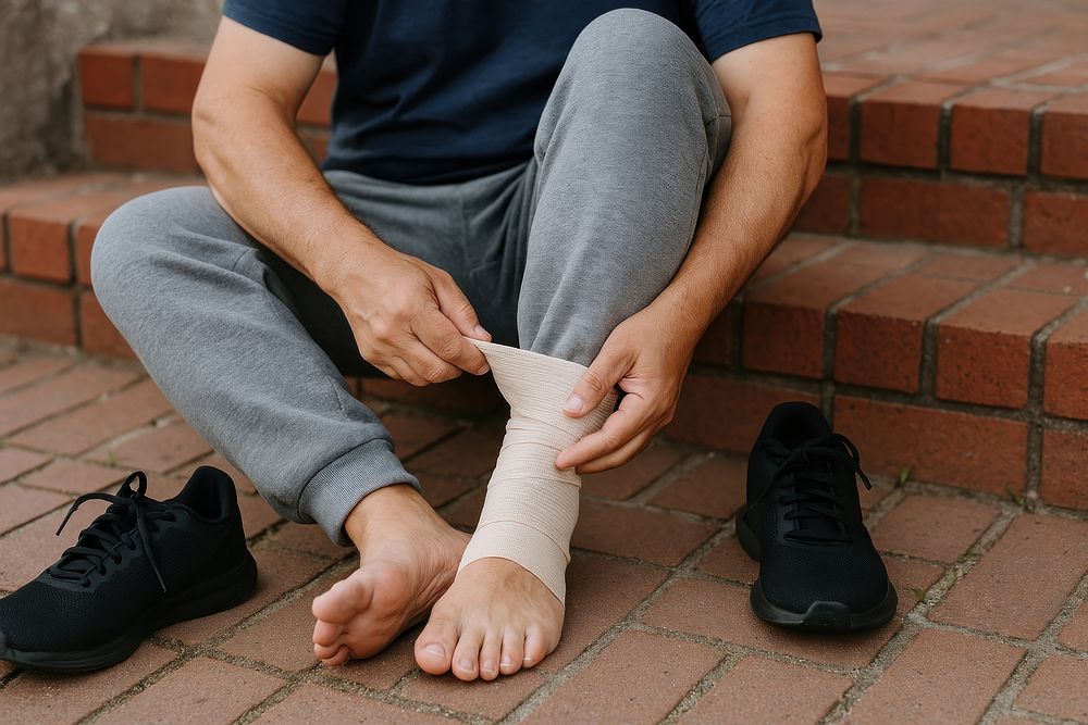 Foot injury recovery steps | Free Photo - rawpixel