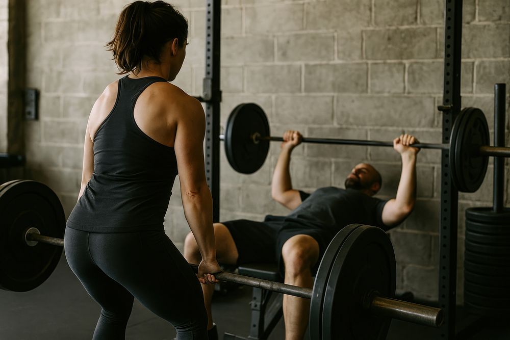 Strength training gym workout | Free Photo - rawpixel