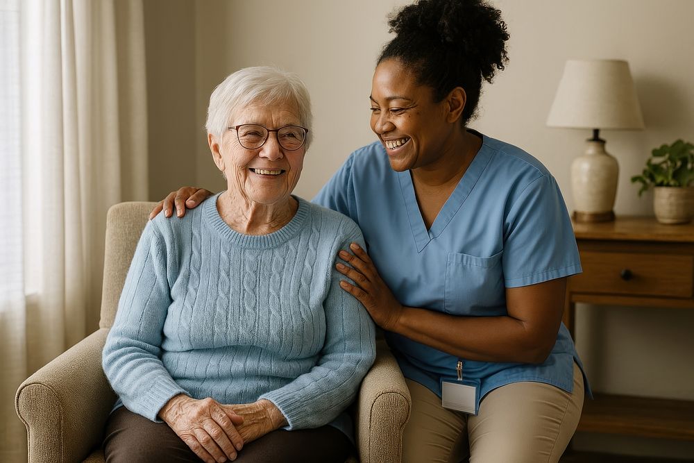 Caregiver supporting elderly woman | Free Photo - rawpixel