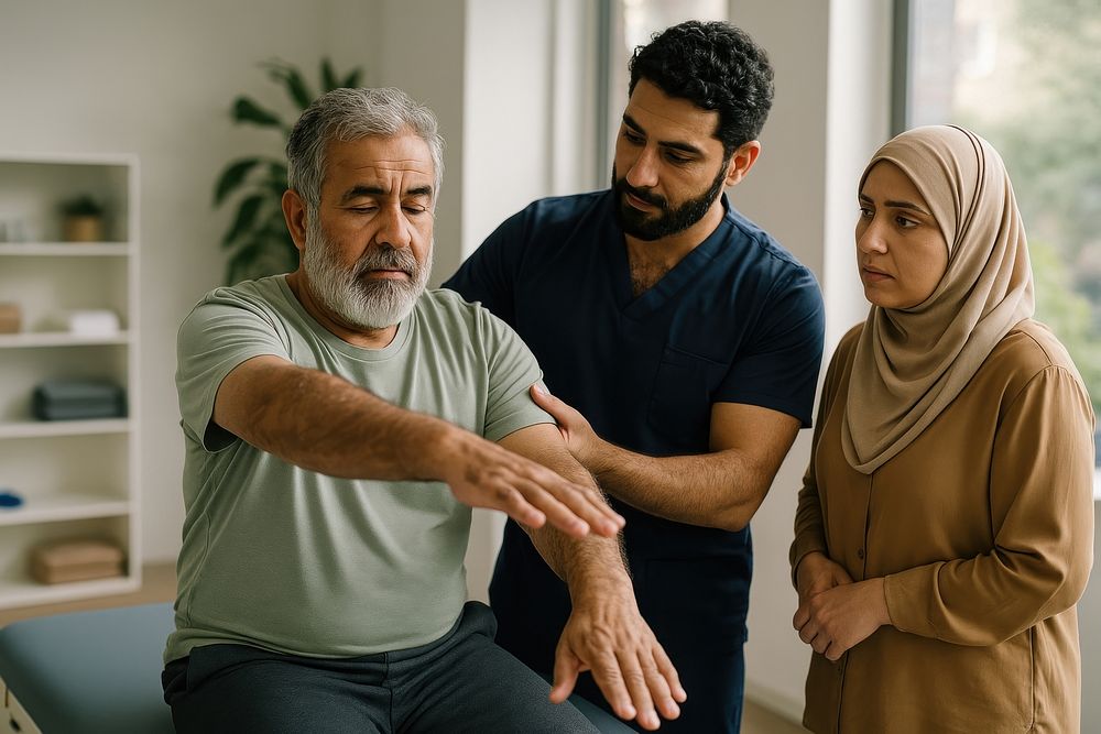 Elderly physiotherapy care session | Free Photo - rawpixel