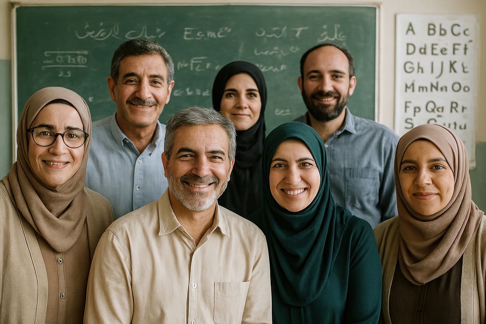 Diverse educators in classroom smiling | Free Photo - rawpixel