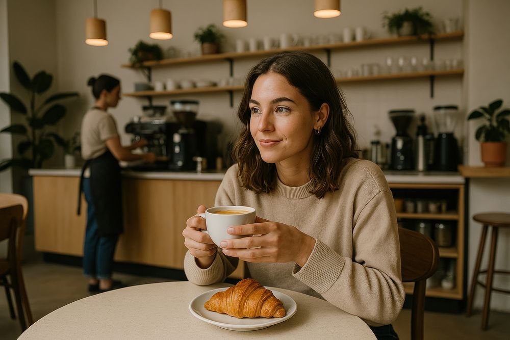 Cozy cafe morning delight | Free Photo - rawpixel