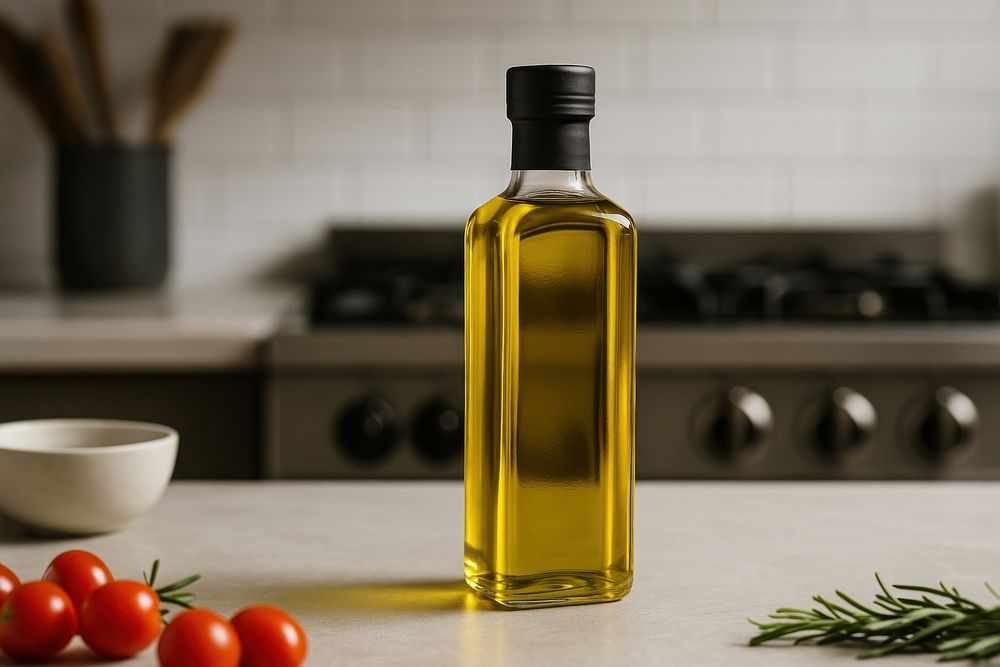 Premium olive oil kitchen setting | Free Photo - rawpixel
