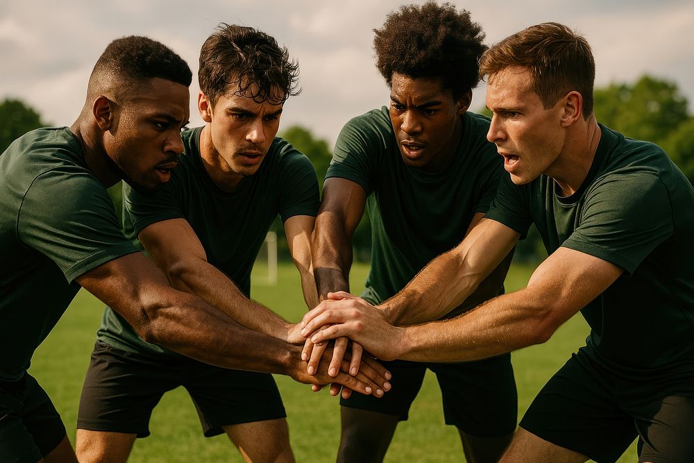 Team unity in sports. | Free Photo - rawpixel