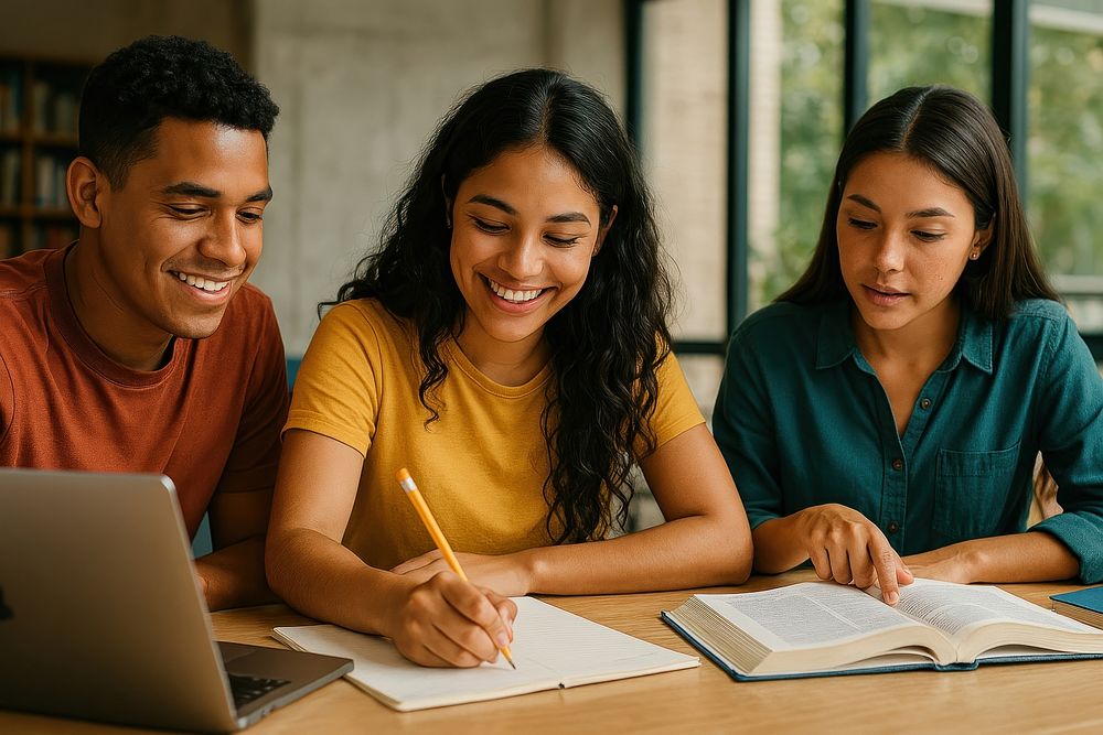 Students studying together happily | Free Photo - rawpixel