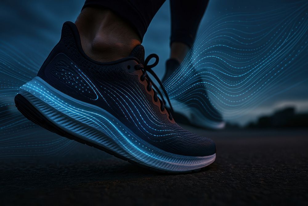 Futuristic running shoe technology. | Free Photo - rawpixel