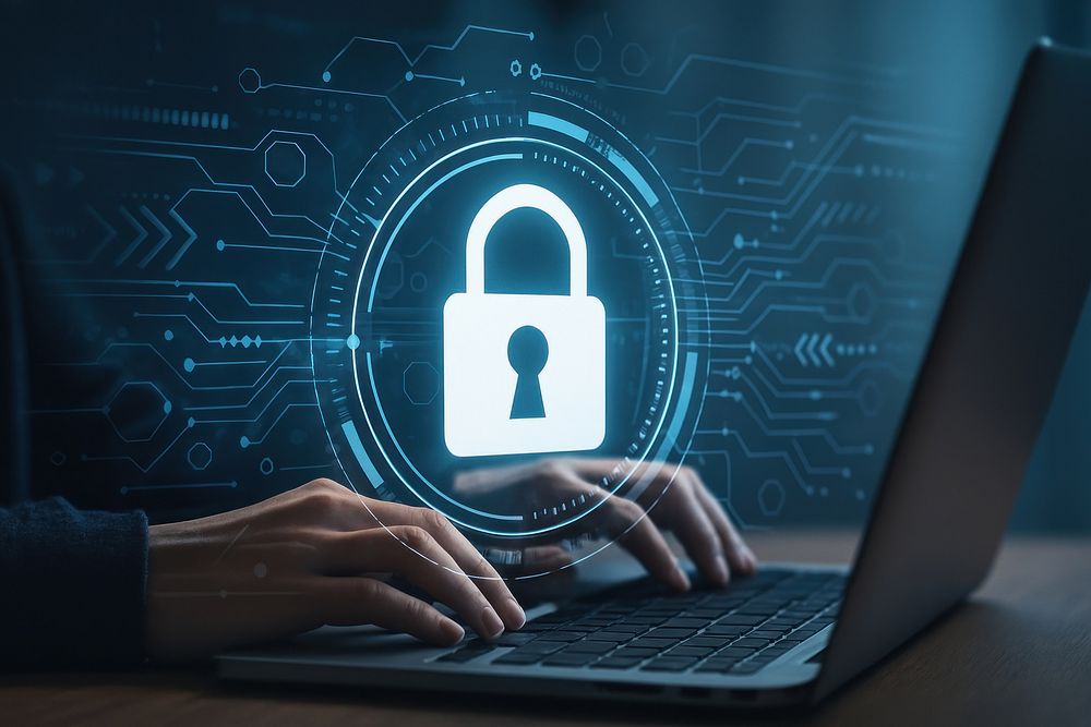 Digital security lock technology interface. | Free Photo - rawpixel