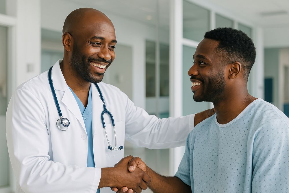 Doctor patient handshake trust | Free Photo - rawpixel