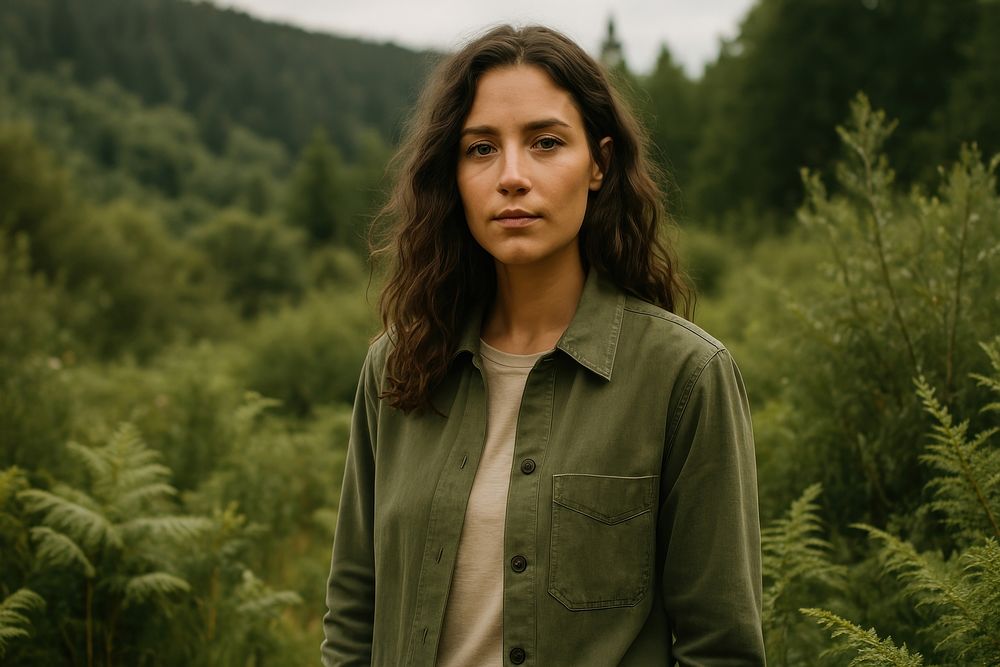 Woman standing in nature | Free Photo - rawpixel