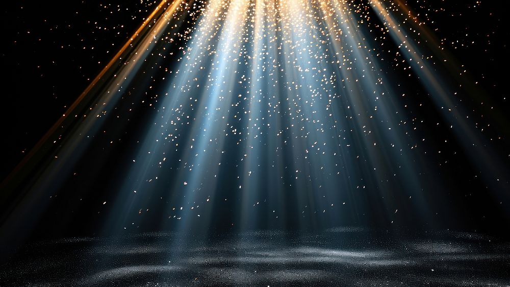 Ethereal light beams sparkle, desktop | Free Photo - rawpixel