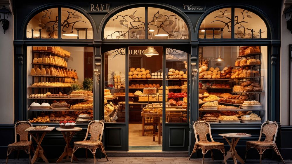 Charming bakery storefront display | Free Photo - rawpixel