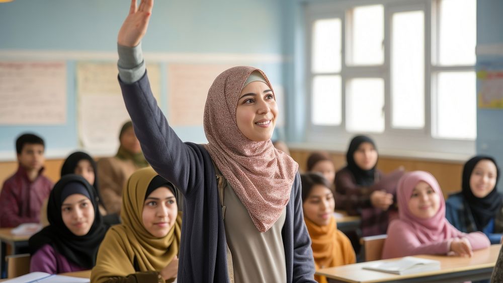 Empowered students in classroom setting | Free Photo - rawpixel