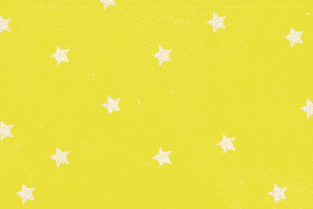 Bright starry yellow background | Free Photo Illustration - rawpixel