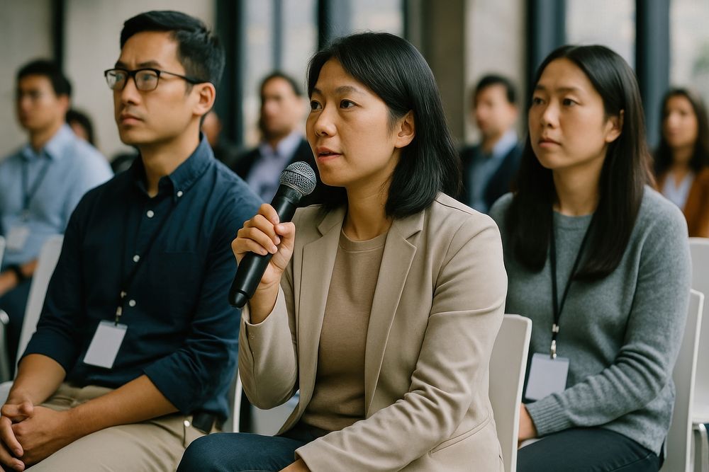 Audience engaged during conference | Free Photo - rawpixel