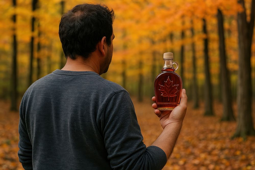 Autumn maple syrup forest scene | Free Photo - rawpixel