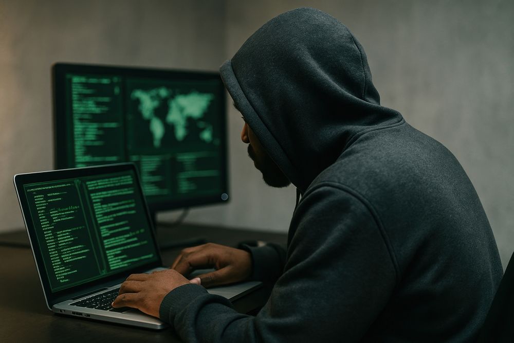 Hacker coding in dark environment | Free Photo - rawpixel