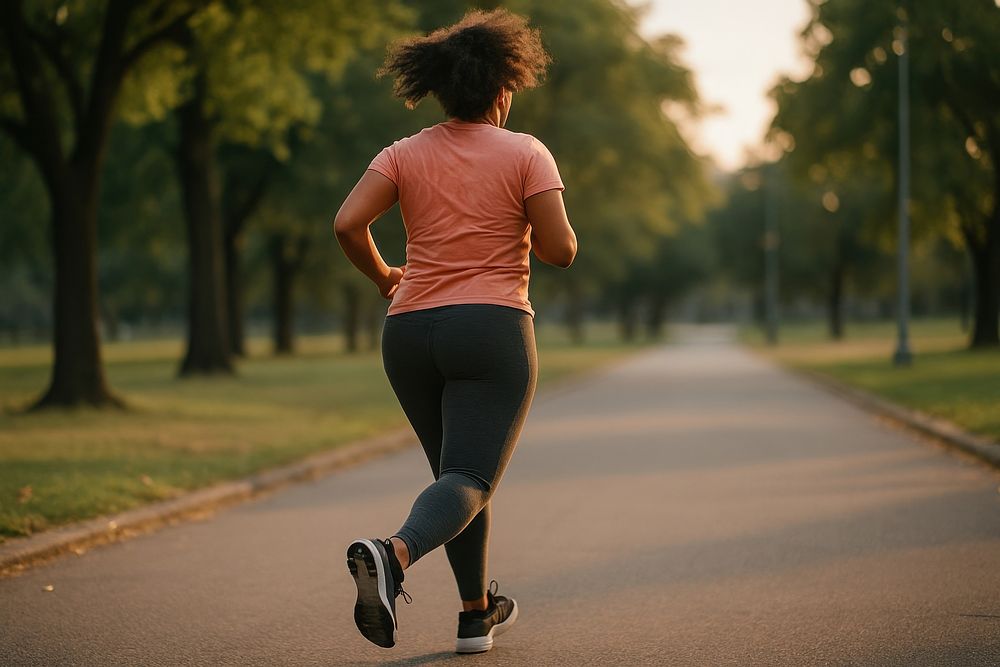Woman jogging in park scenery | Free Photo - rawpixel