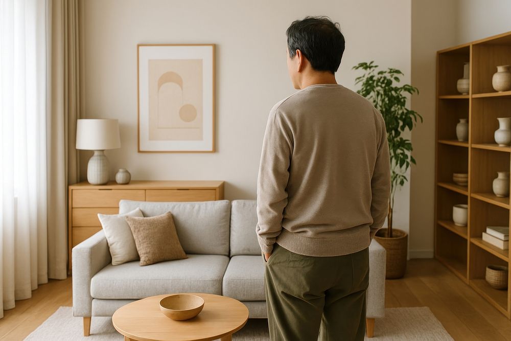 Contemplative modern living space | Free Photo - rawpixel