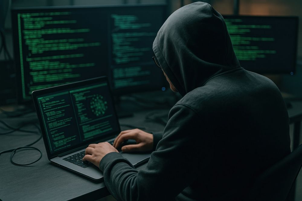 Hacker coding in dark environment | Free Photo - rawpixel