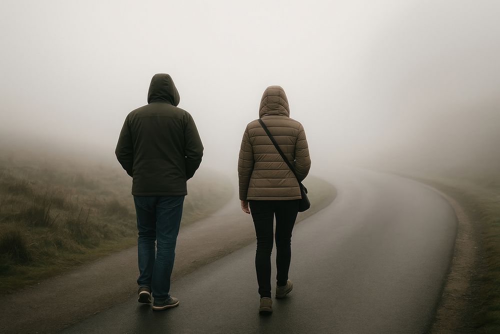Misty walk in solitude. | Free Photo - rawpixel