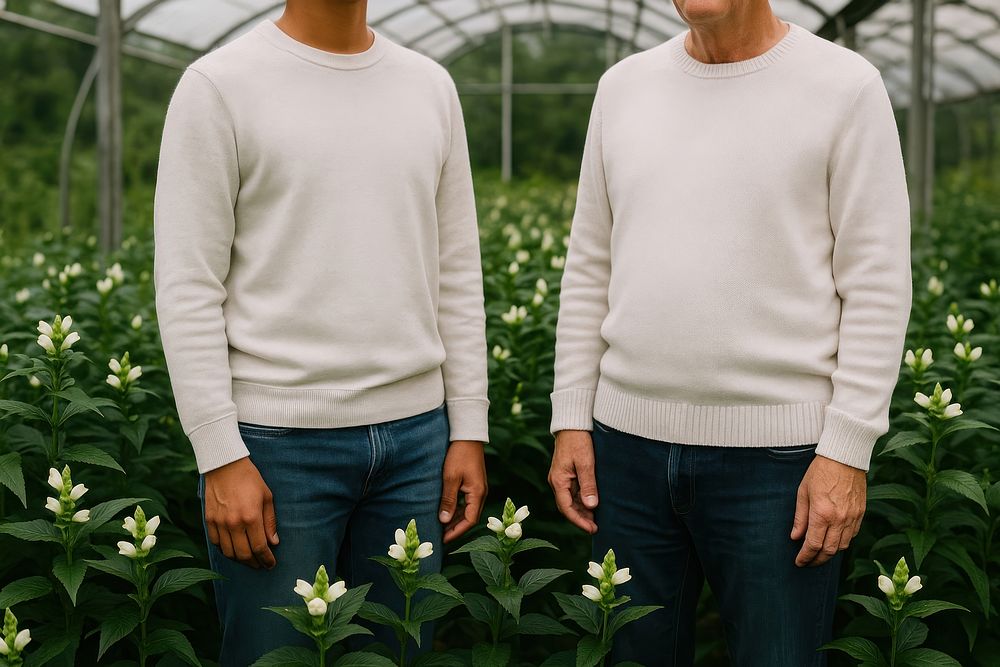 Generational unity in greenhouse setting. | Free Photo - rawpixel