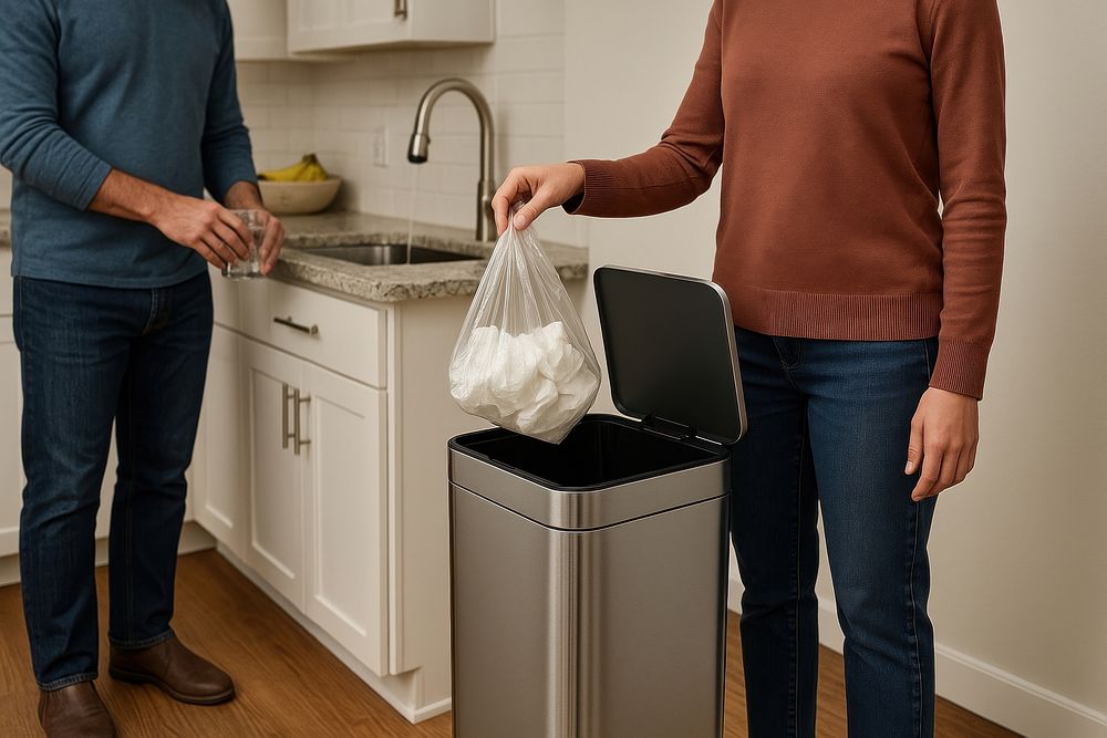 Modern kitchen waste disposal | Free Photo - rawpixel