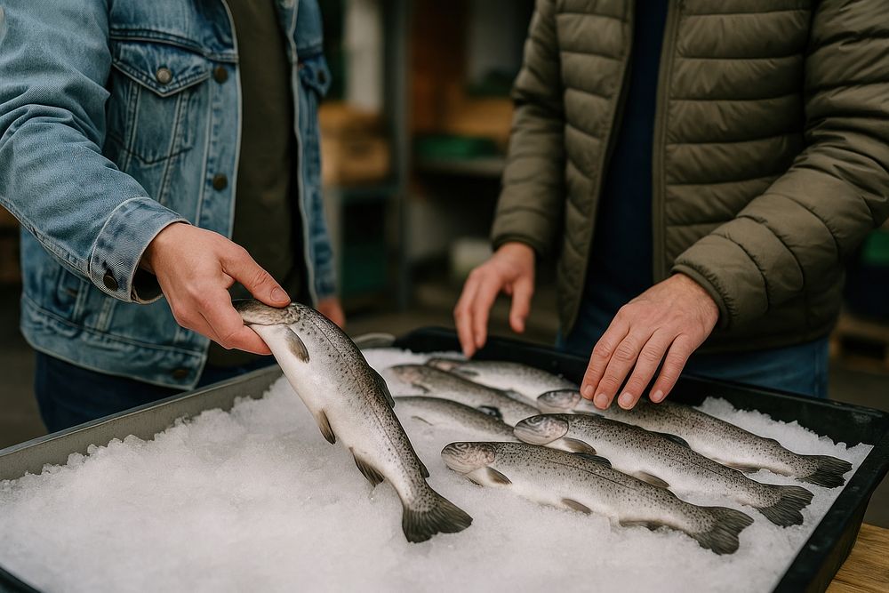 Fresh fish market display | Free Photo - rawpixel