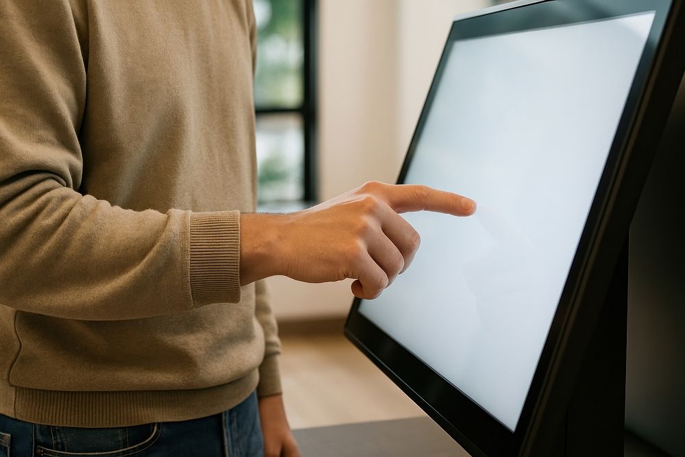 Interactive touchscreen user interface technology. | Free Photo - rawpixel