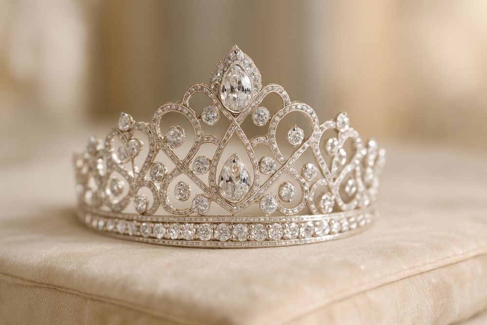 Elegant diamond-studded tiara royalty | Free Photo - rawpixel