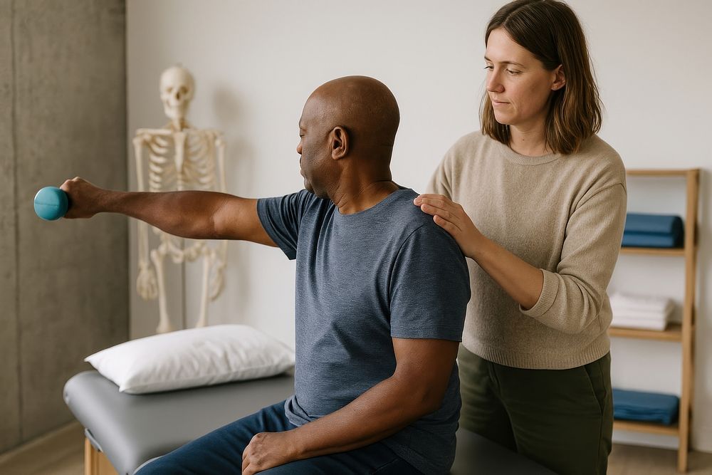 Physical therapy rehabilitation session. | Free Photo - rawpixel