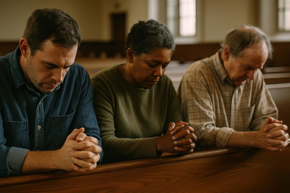 Diverse group praying together. | Free Photo - rawpixel