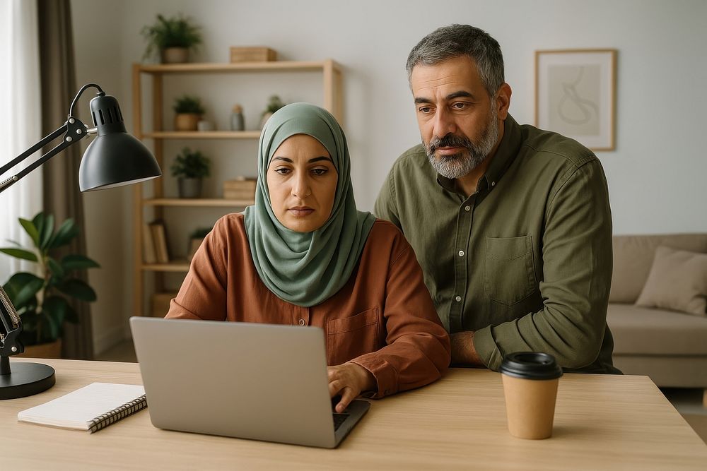Focused couple working together | Free Photo - rawpixel