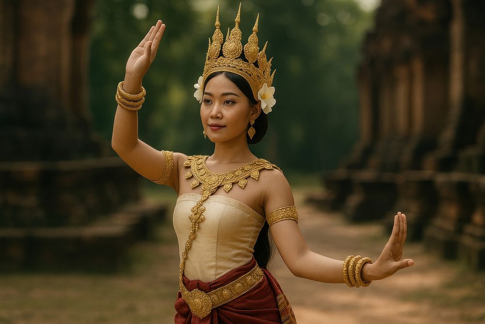 Traditional dance in ancient temple | Free Photo - rawpixel