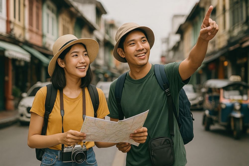 Exploring city with joyful curiosity. | Free Photo - rawpixel