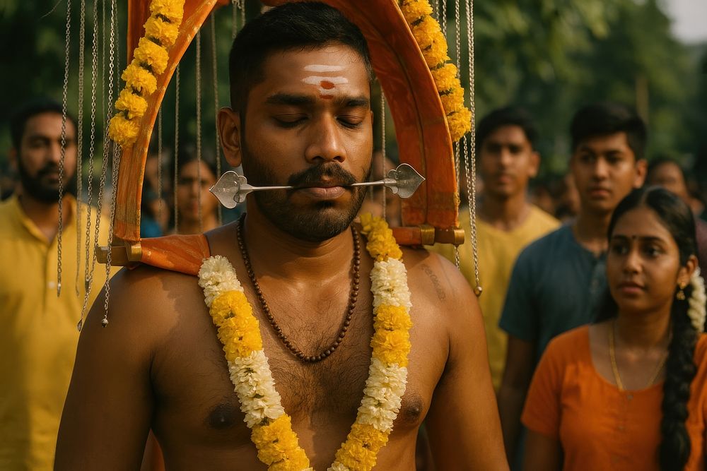 Devotional ritual with cultural significance | Free Photo - rawpixel