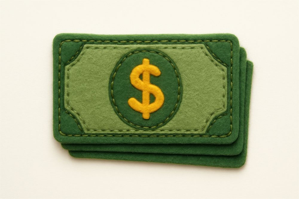 Felt currency symbol craft | Free Photo - rawpixel