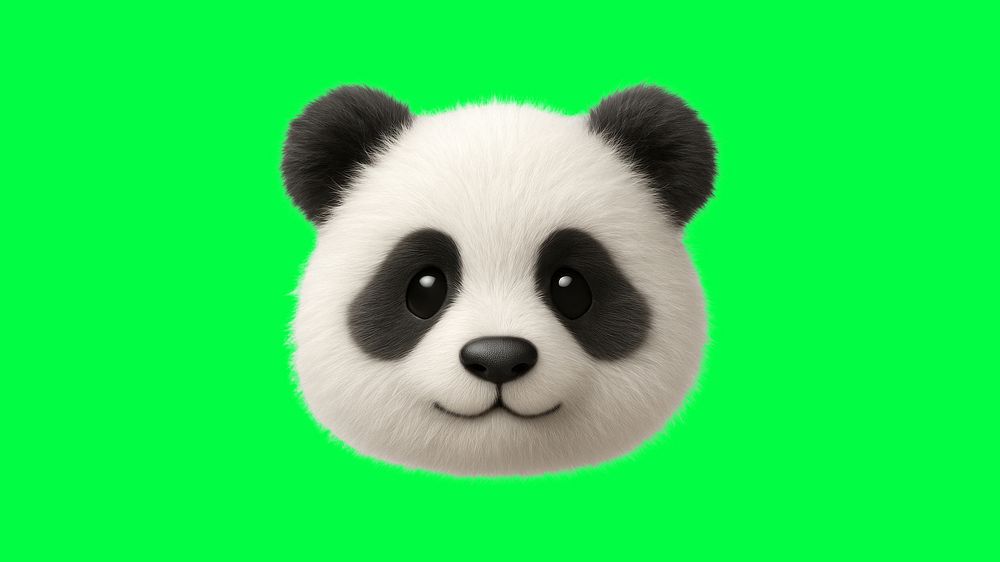 Cute panda face emoji icon | Free Photo - rawpixel