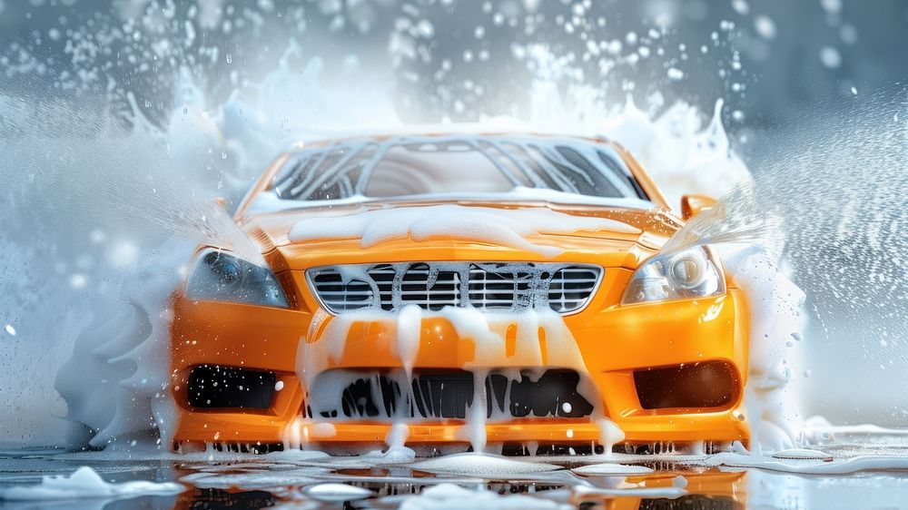 Dynamic car splash art, desktop | Premium Photo - rawpixel