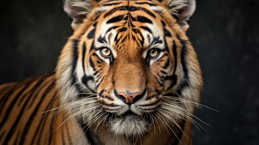 Majestic tiger portrait wallpaper | Premium Photo - rawpixel