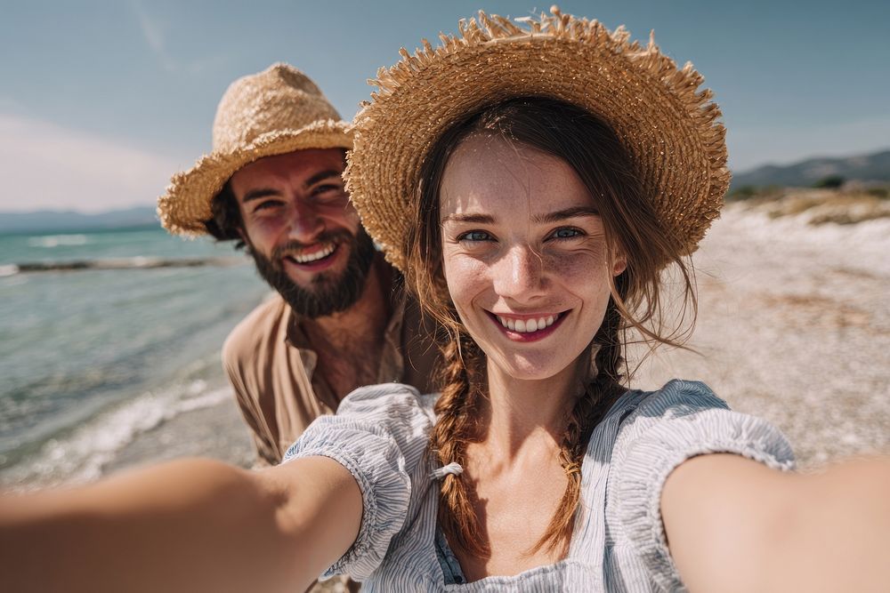 MAN wearing straw hat happy | Free Photo - rawpixel