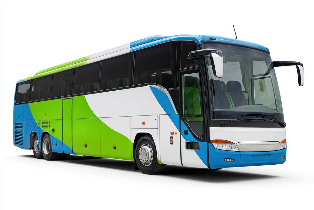 Bus transportation vehicle green | Free Photo - rawpixel