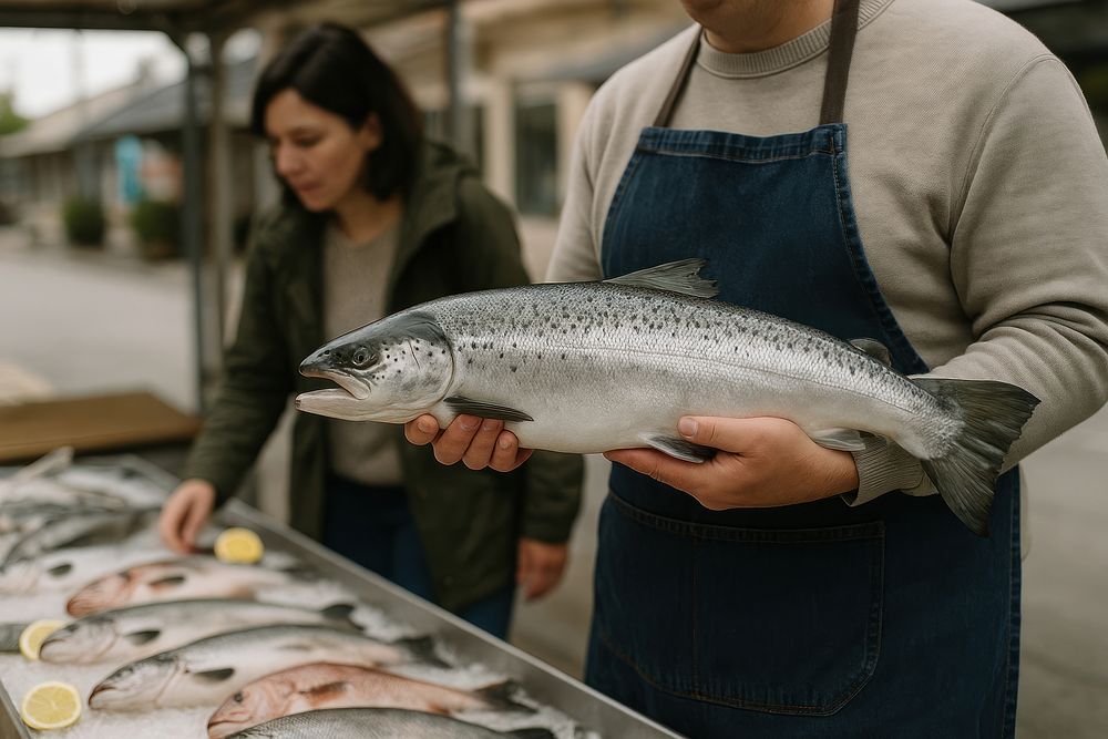 Fresh fish market display | Free Photo - rawpixel