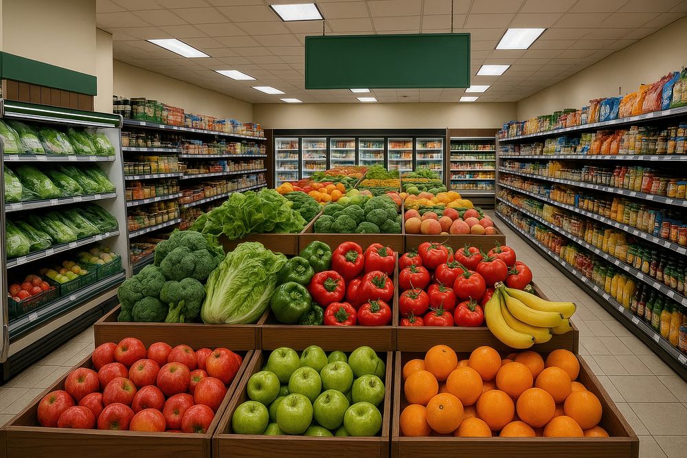 Fresh produce in grocery store | Free Photo - rawpixel