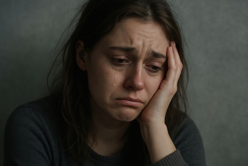 Emotional woman experiencing deep sadness | Premium Photo - rawpixel