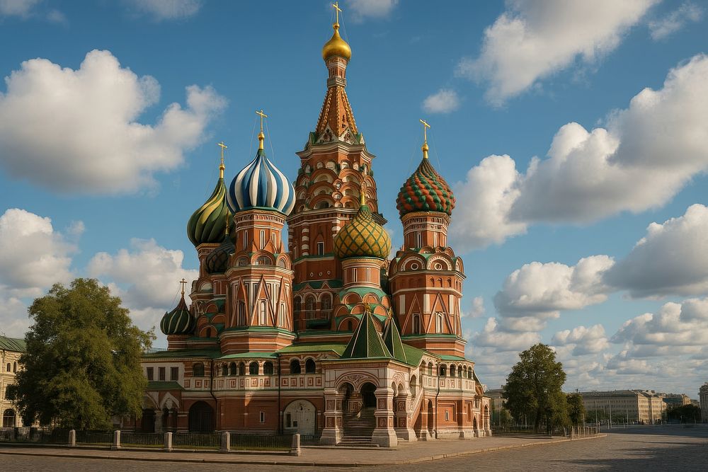 Colorful iconic Russian architecture | Free Photo - rawpixel