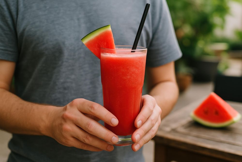 Refreshing watermelon smoothie drink | Premium Photo - rawpixel