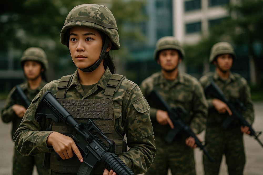 Female Military Group Images | Free Photos, PNG Stickers, Wallpapers ...